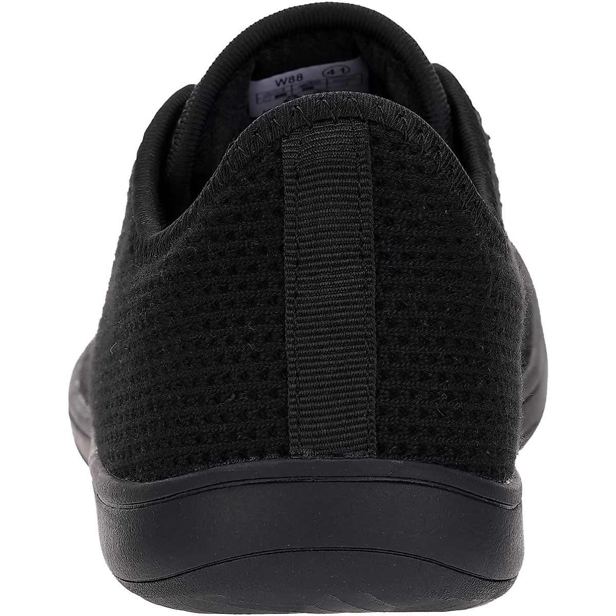 WHITIN Wide Toe Box Barefoot Sneakers for Men Minimalist Minimus Zero Drop Sole Shoes Size 11 Width 11W Walking Outdoor Training All Black 45