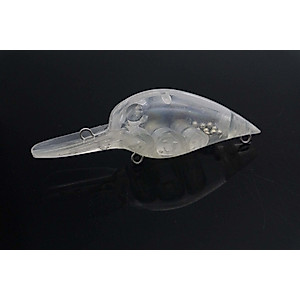 10pcs Unpainted Fishing Lures 9.8cm 15.19g Crankbait FishingTopwater Freshwater Topwater Artifical Minnow Bait Blanks Fishing Plugs Spoons LQN10#