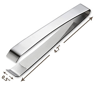 BISHOU Fish Bone Tweezer Pliers Remover Tool Made in Japan 18-0 Stainless Steel (4.7" (12cm))