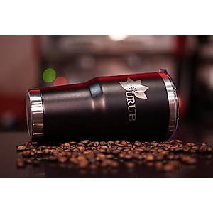 URUB 30oz Travel Tumbler Double Wall Stainless Steel Vacuum Insulated Beer Mug Thermal Coffee Juice Drinking Cup with lid