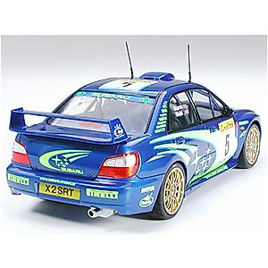 Tamiya Subaru Vehicle 300024240 Impreza WRC 2001 Car Model Kit 1:24, Multicoloured, 183.5 mm Length
