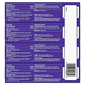 Crest White Intense Whitening Toothpaste, Luminous Mint, Pack of 4