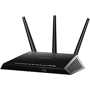 NETGEAR Nighthawk AC1900 Smart WiFi Router – Dual Band Gigabit (R6900-100NAS)