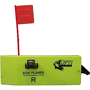 Opti-2 Tackle 492 Large Planer Board w/Spring Flag System Left