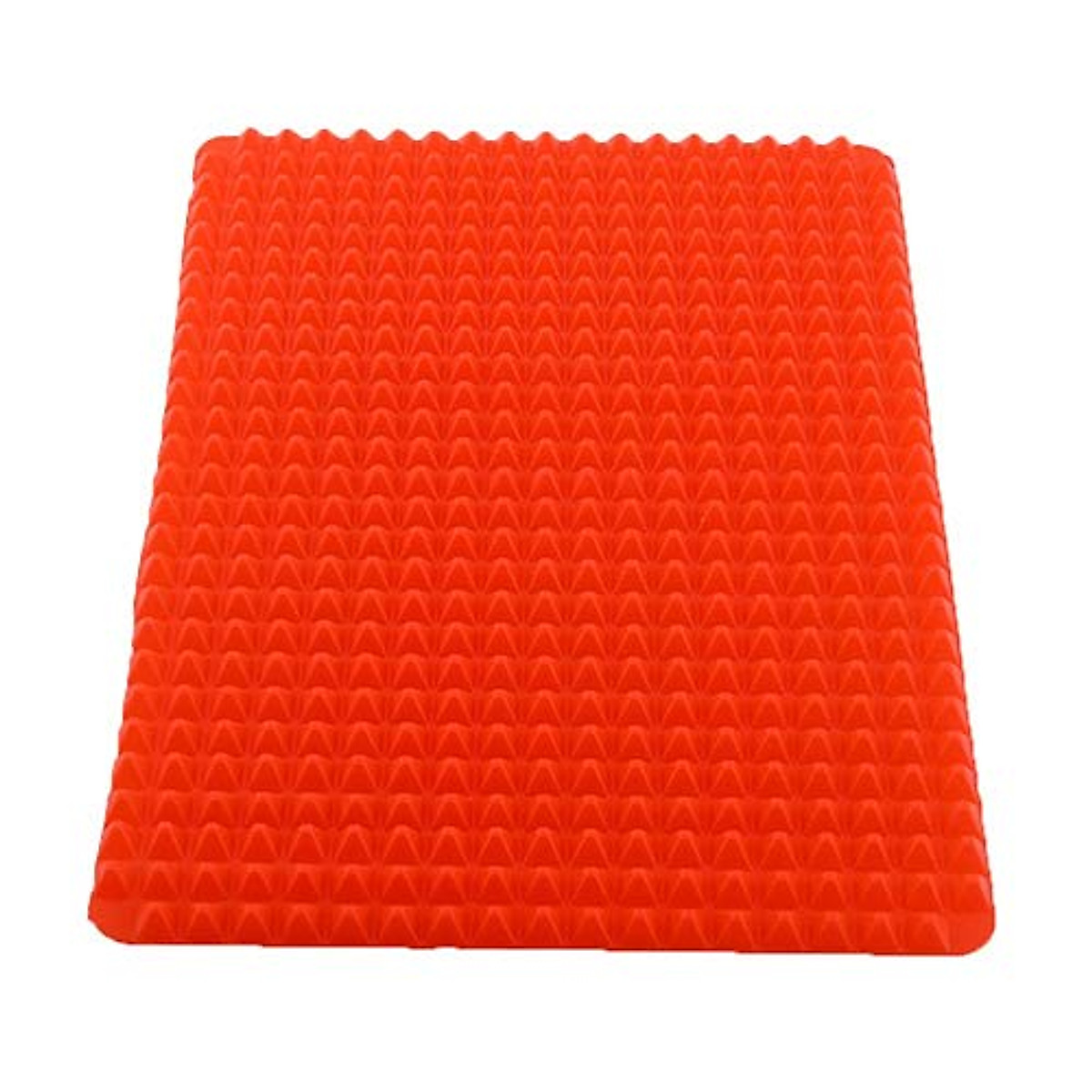 Maserfaliw Pyramid Pan Baking Mat Red Pyramid Pan Nonstick Silicone Baking Mat Mould Cooking Mat Oven Baking Tray, Essential for Home Life, Can Be Used As