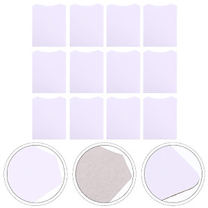 Milisten 50pcs Garment Lining Cardboard Shirt Packaging Cardboard paperplates Cardboard Filler Insert Cardboard Inserts for Clothing DIY Craft letterboard Lining Paper White a4 Fold Clothes