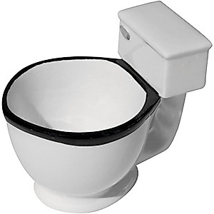 Evelots Toilet Coffee Mug/Cup-Ceramic-Tea/Beverage/Candies-10 Ounces-Hilarious.