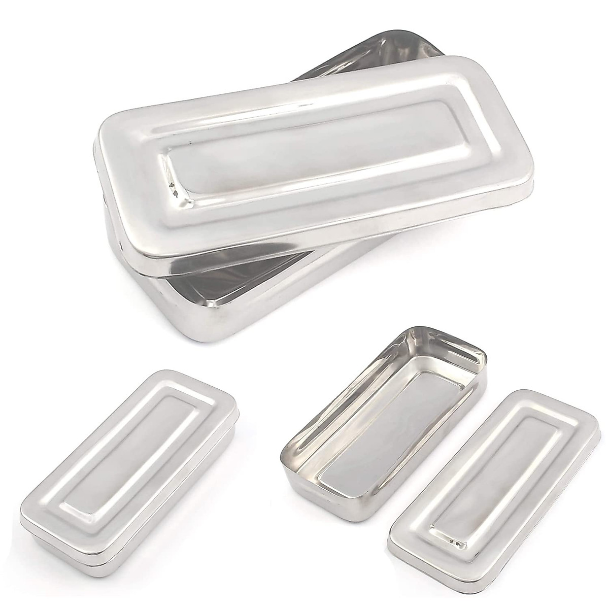 DDP 7"x3"x1.5" Surgi Instruments Solid Box Stainless Steel
