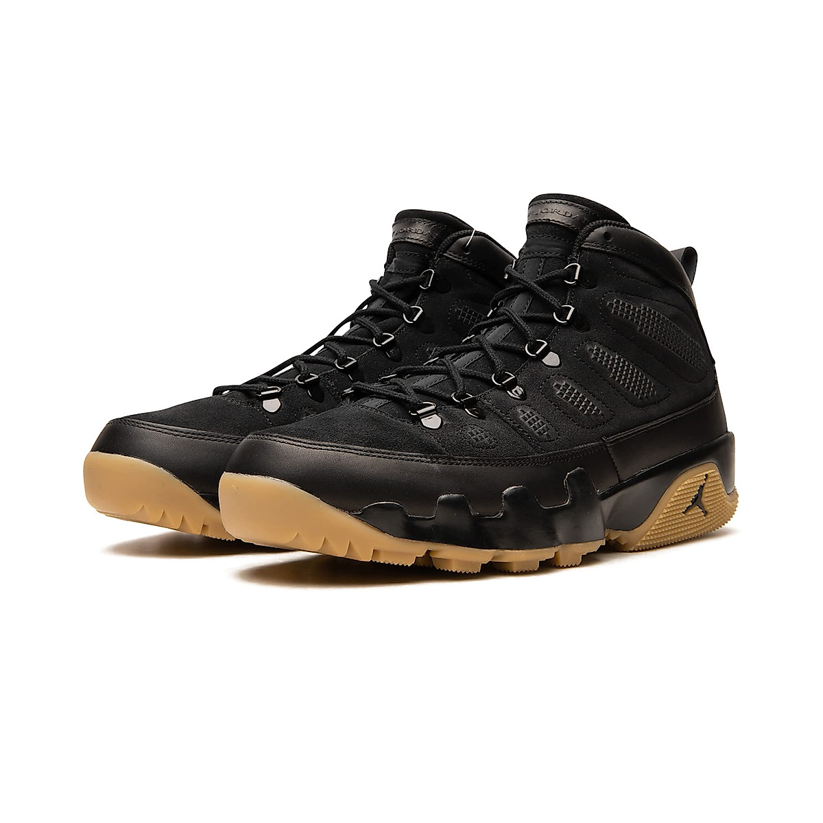Jordan Mens Air Jordan 9 Boot AR4491 025 Black/Gum - Size 8.5