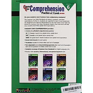 Newmark Learning Grade 6 Common Core Comprehension Aid