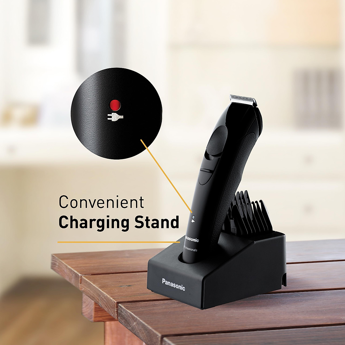 Panasonic ER-GP21 Professional Cordless Hair Clipper for Finishing and Detailed Trimming