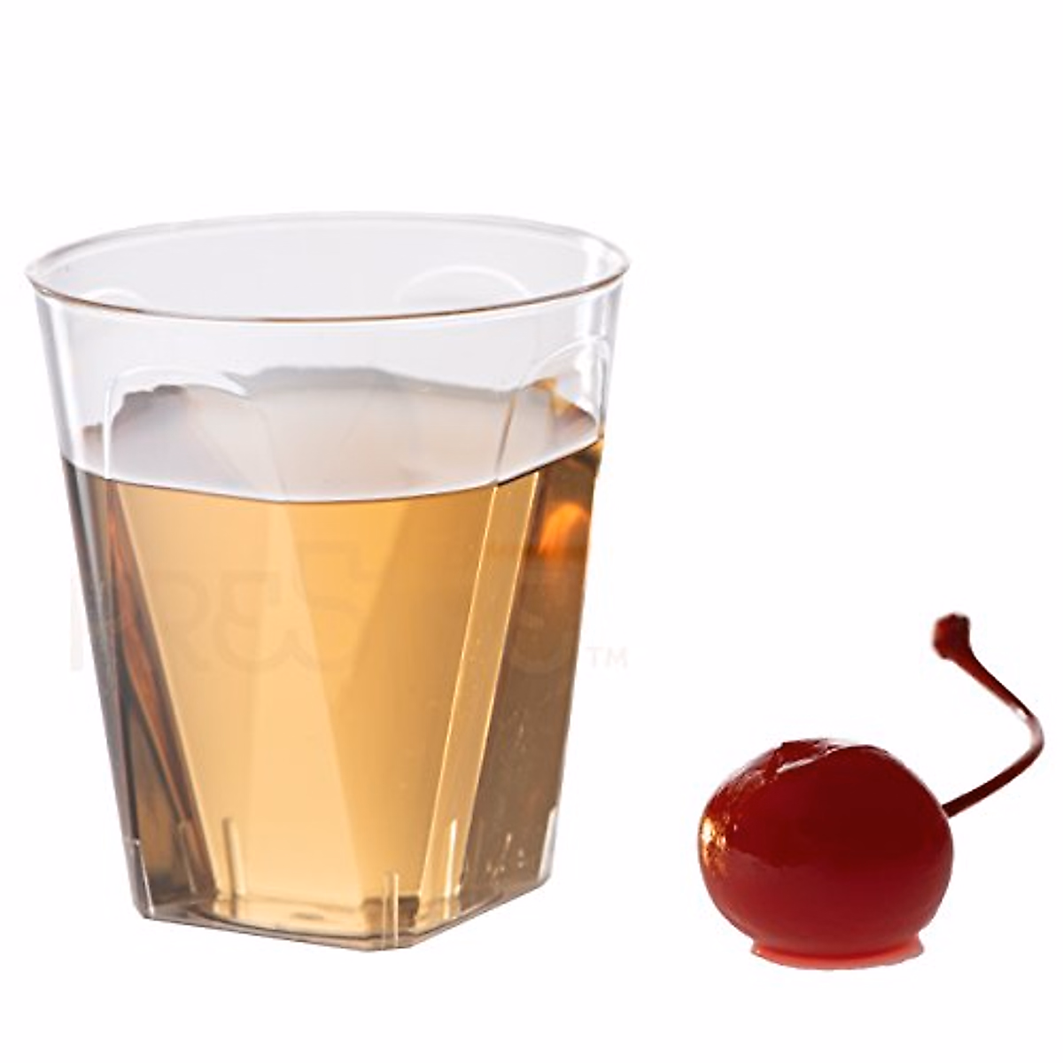 Prestee Clear Plastic Shot Glasses, 2 oz Disposable Shot Glasses - Bulk 100 Pack, Durable Small Cups for Shots, Mini Drinkware for Parties, Events, Reusable or Disposable - Crystal Clear Design