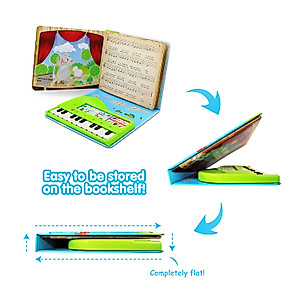 BEST LEARNING My First Piano Book - Educational Musical Toy for Toddlers Kids Ages 3-5 Years - Ideal 3, 4 Year Old Boy or Girl Birthday Gift Present