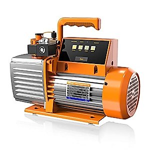 Elitech SVP-12 Intelligent HVAC Vacuum Pump 12 CFM 2 Stage Rotary Vane Touch Screen