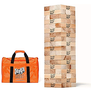 Jenga Giant - Stacks to Over 5 feet - Officially Licensed - JS7