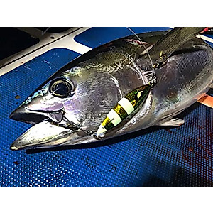 OCEAN CAT Slow Pitch Jig Combo Flat Fall Jigs Vertical Jigging Fishing Lures with Jig Hook for Saltwater Fishing 100G/150G/200G/250G (150g, Each Color 1 pc(All 5 pcs))