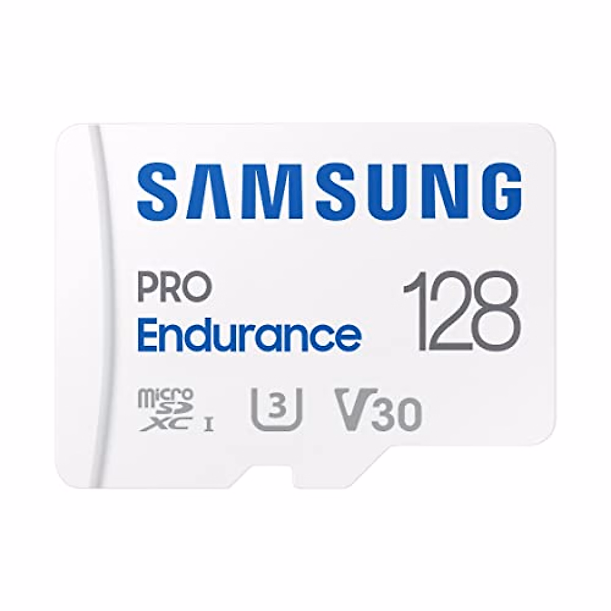 SAMSUNG PRO Endurance 128GB MicroSDXC Memory Card with Adapter for Dash Cam, Body Cam, and security camera – Class 10, U3, V30 (‎MB-MJ128KA/AM)