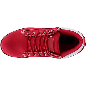 Lugz Men's Drifter Ripstop Boot, Red/White, 9 D US