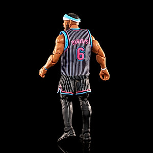 Mattel WWE Elite Collection Action Figure & Accessories, Series #103 Angelo Dawkins 6-inch Collectible with 25 Articulation Points & Swappable Hands