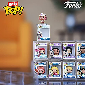 Funko Bitty Pop! Disney Princess Mini Collectible Toys 4-Pack - Peasant Belle, Pocahontas, Jasmine & Mystery Chase Figure (Styles May Vary)