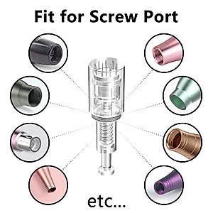 Cartridges Screw Port Disposable Replacement Parts 12Pins 10Pcs (12pin(10pcs))