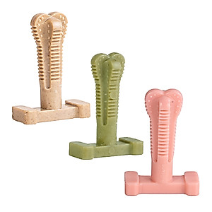 Bullibone Small SuperBrush Bundle - Three Delicious Flavors Apple/Cinnamon Pink Peppermint Super Greens