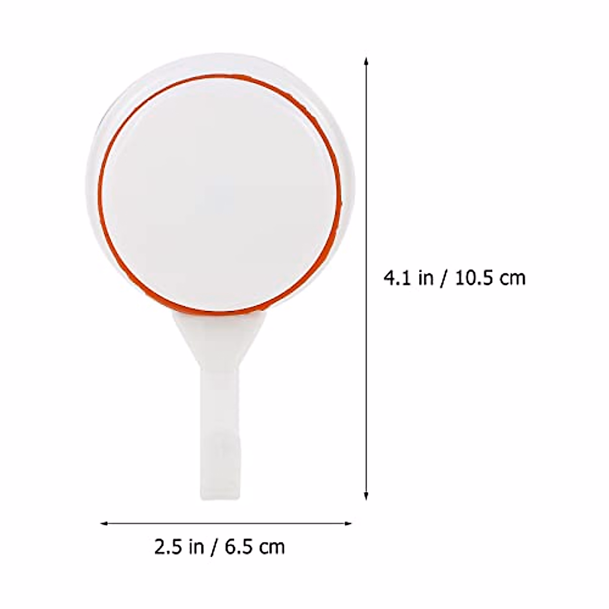 Housoutil Wall Mounted Hooks Suction Hooks Vacuum Suction Cup Hooks Heavy Duty Shower Hooks Suction Hanger Removable Wall Hook for Bathroom Kitchen Towel Robe Loofah White Heavy Duty Hooks