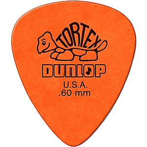 Dunlop Tortex Standard Guitar Picks .60 mm 1 Dozen
