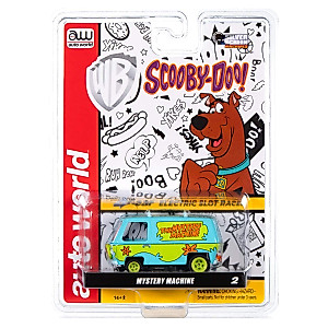 Auto World Silver Screen Machines - Thunderjet/4Gear - R31 Mystery Machine - Scooby Doo HO Scale Slot Car