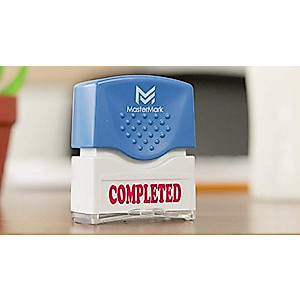 Completed Stamp – MasterMark Premium Pre-Inked Office Stamp