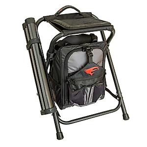 Elevation Black Nest Shooters Stool and Backpack