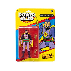 Boss Fight Studio Ming The Merciless from Flash Gordon, King Features Comics Power Stars Collectible Action Figure – Retro-Style Figurine with Accessories and Detailed Sculpting – 5” Tall