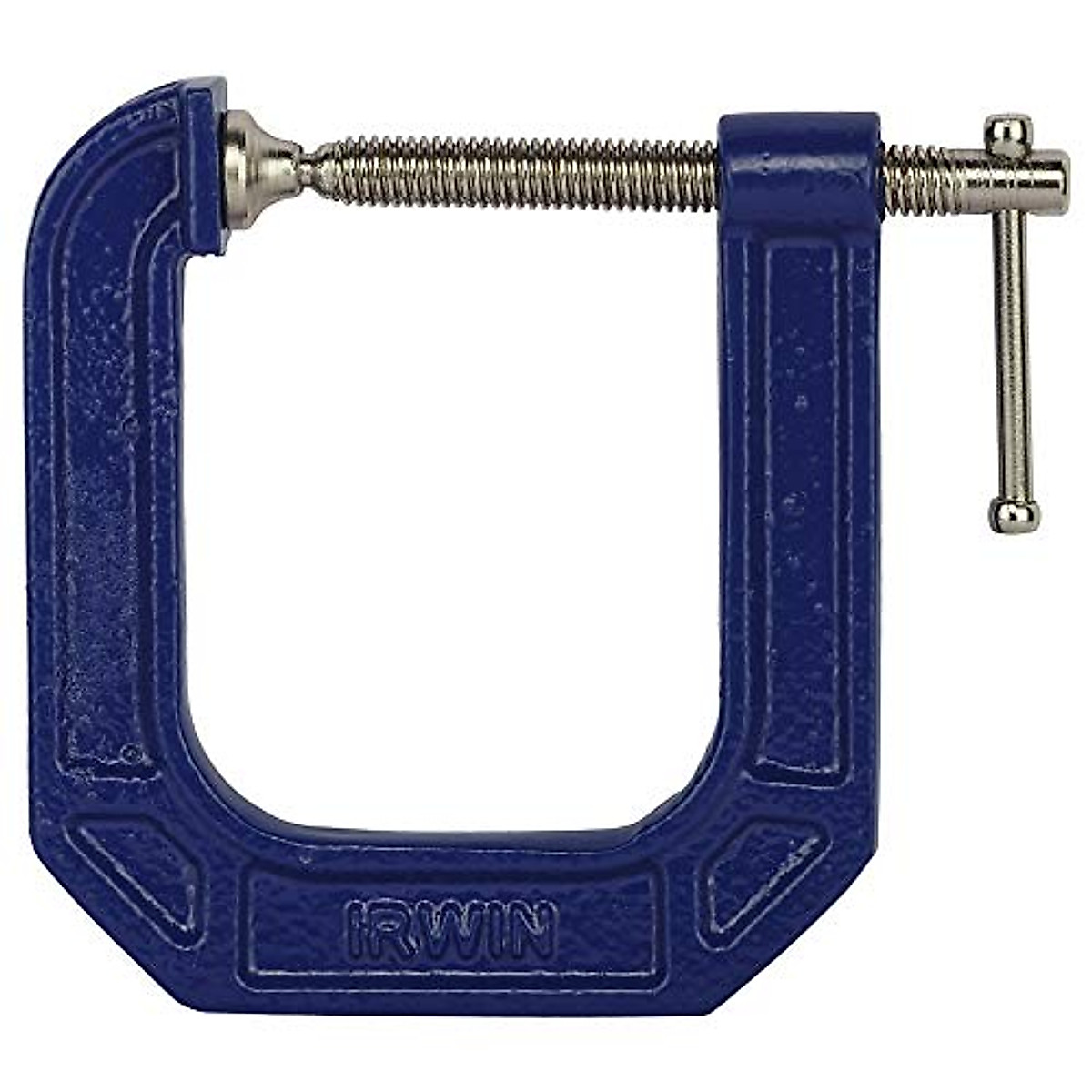 IRWIN Tools QUICK-GRIP 100 Series Deep Throat C-Clamp, 2-inch by 3 1/2-inch Throat (225123)