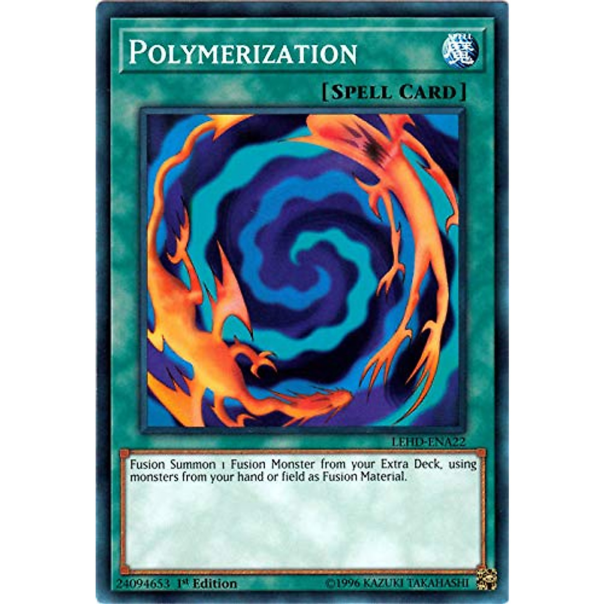 Yu-Gi-Oh! - Polymerization - LEHD-ENA22 - Common - 1st Edition - Legendary Hero Decks - Destiny HERO Deck