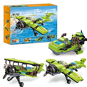 BRICK STORY 3in1 Creator Car Building Set 302 Pieces Creator Camper Van Beach Off Roader Convertible Car Building Block Toys Creative Summer Holiday Adventure Playset Gift for Kids Boys Age 6-10