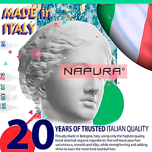 NAPURA S6 Anti Dandruff Shampoo with Tea Tree Oil, 1% Zinc and 1% Salicylic Acid - Natural Itchy Scalp Treatment (6.76 fl oz) for Men and Women