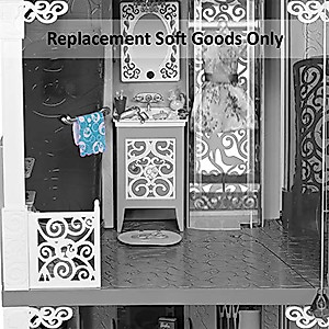 Replacement Parts for Barbie Dreamhouse - X7949 ~ Replacement Soft Goods