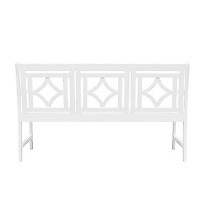 Vifah Bellevue Outdoor Patio Diamond 5-foot Bench