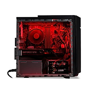 Acer Nitro 50 Gaming Desktop, Intel Core i5-12400F, NVIDIA GeForce GTX 1650, 32GB RAM, 512GB PCIe SSD + 1TB HDD, HDMI, RJ45, Wired KB & Mouse, Wi-Fi 6, Windows 11 Home, Black, (Nitro N50-640)
