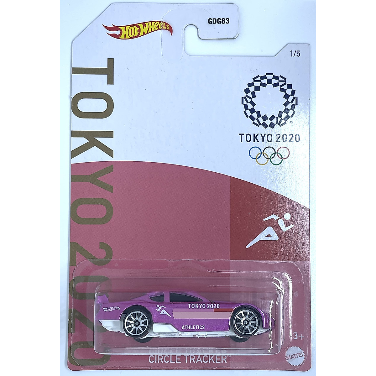 Hot Wheels - Circle Tracker - Tokyo 2020 [Pink] - 1/5