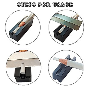 Eyebrow Pencil Shaper Eyebrow Pencil Sharpener Waterproof Peel-Off Brow Pencils & 10Pcs Pencil Sharpener