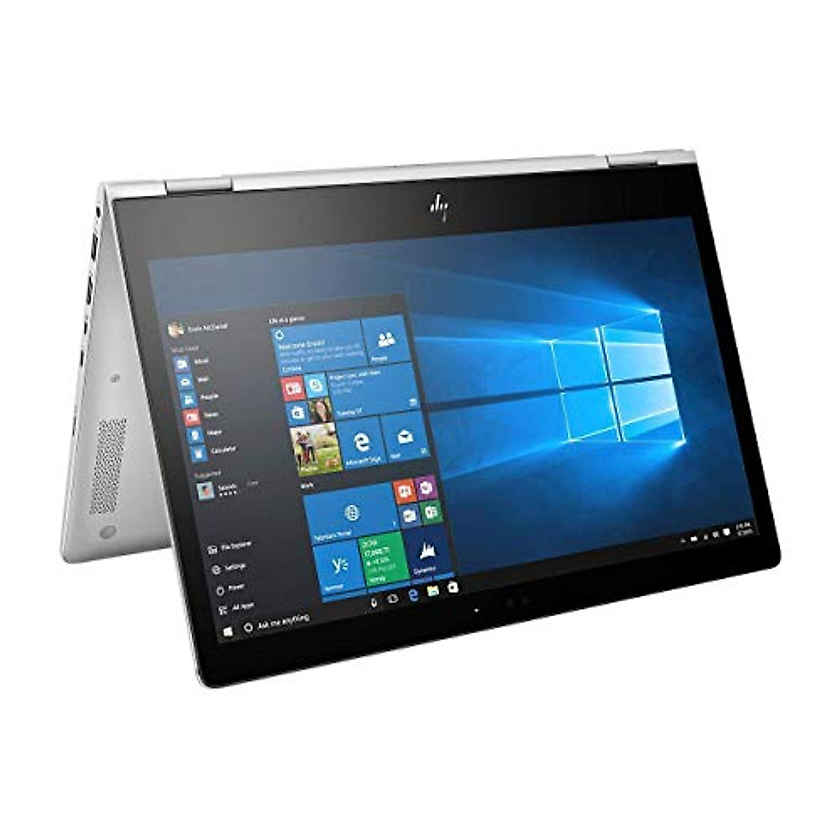 HP Elitebook X360 1030 G2 13.3 4K UHD IPS Touchscreen Notebook, Intel Core i7-7600U 2.9 GHz, 16GB RAM, 512 GB NVMe SSD, Silver, Windows 10 Pro (Renewed)