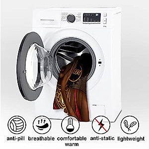 African Blanket Black Women Flannel Fleece Blanket Super Soft Cozy Plush Blankets for Couch Sofa Bed 60"X50"