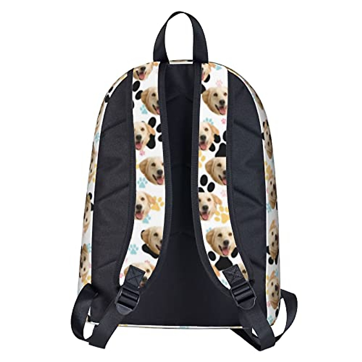 WAYABO Custom Backpack Personalized Face/Text/Photo Casual Backpack Women Man Unisex (Style-4)