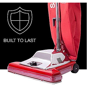 Sanitaire - SC899H SC899 Tradition QuietClean Upright Vacuum Red, 10.5" x 16.5" x 20.5"