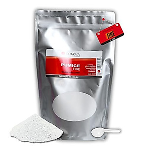 DHARMA RESEARCH Dental Pumice Powder, 1 lb Bag - Multi-Purpose Abrasive for Cleaning, Polishing, Beauty Products, Dental Lab Work, and Rock Tumbling (Fine)