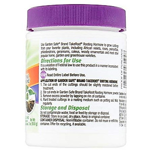 Garden Safe TakeRoot Rooting Hormone for Plants, 2-Ounce (1 Pack) Made in USA
