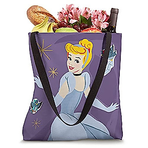 Disney Princess Cinderella Purple Tote Bag