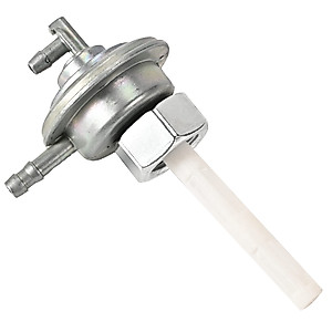 Trkimal Two head Gas Fuel Switch Pump Valve Petcock for GY6 50cc 139QMB Twister 150cc 157QMJ Go Kart ATV Moped Scooter
