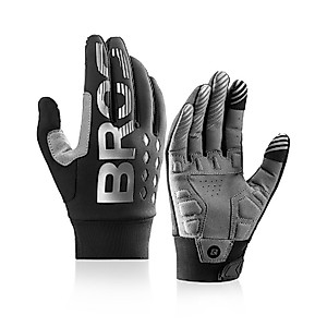 ROCKBROS Cycling Gloves Motocycle Mountain Bike Gloves Full Finger Biking Gloves for Men Bicycle Gloves
